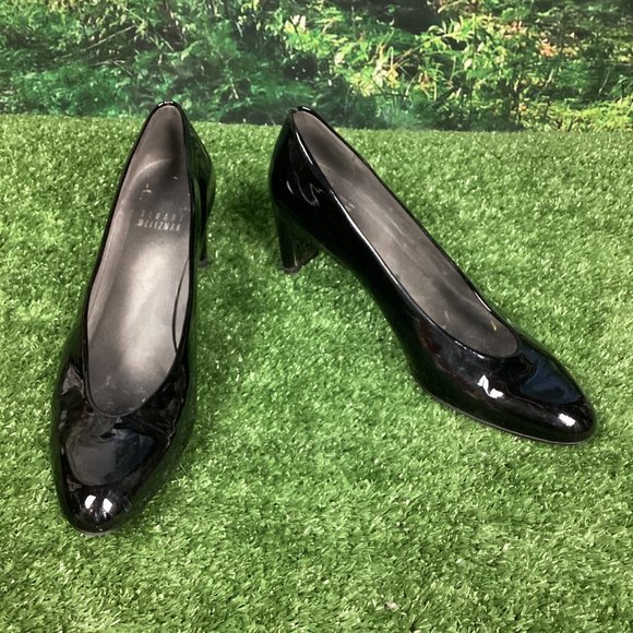 Stuart Weitzman | Shoes | Stuart Weitzman Black Patent Leather Pumps ...
